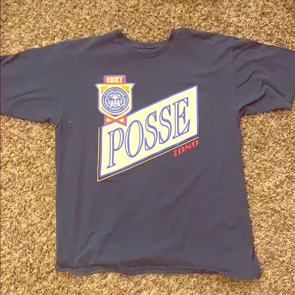 Obey | Shirts | Obey Posse Tshirt | Poshmark